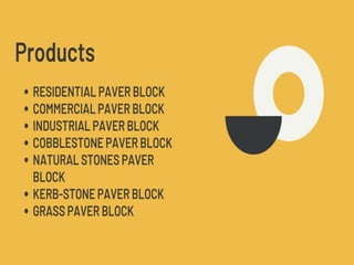 Paver Block Manufacturers In Chennai - Residential Paver.pptx