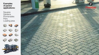 Pavers - Concrete block machines | PDF