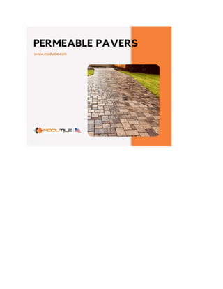 Permeable Pavers | DOCX