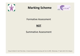 Pavey & Monk - Catch them early – information literacy based assessment ...