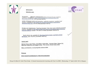 Pavey & Monk - Catch them early – information literacy based assessment ...