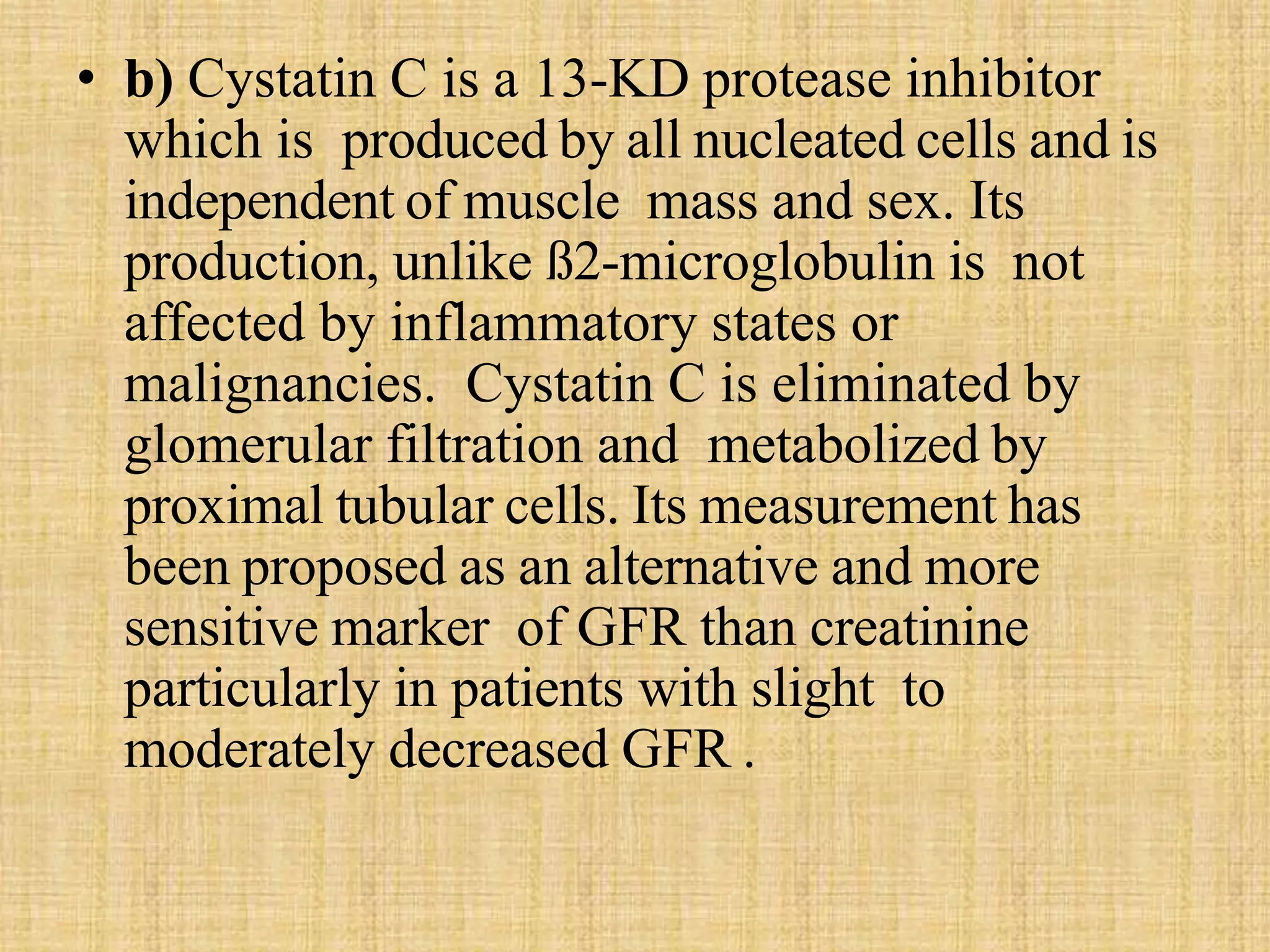 Mesurement of GFR and creatinine clearence | PPTX | Blood Disorders ...