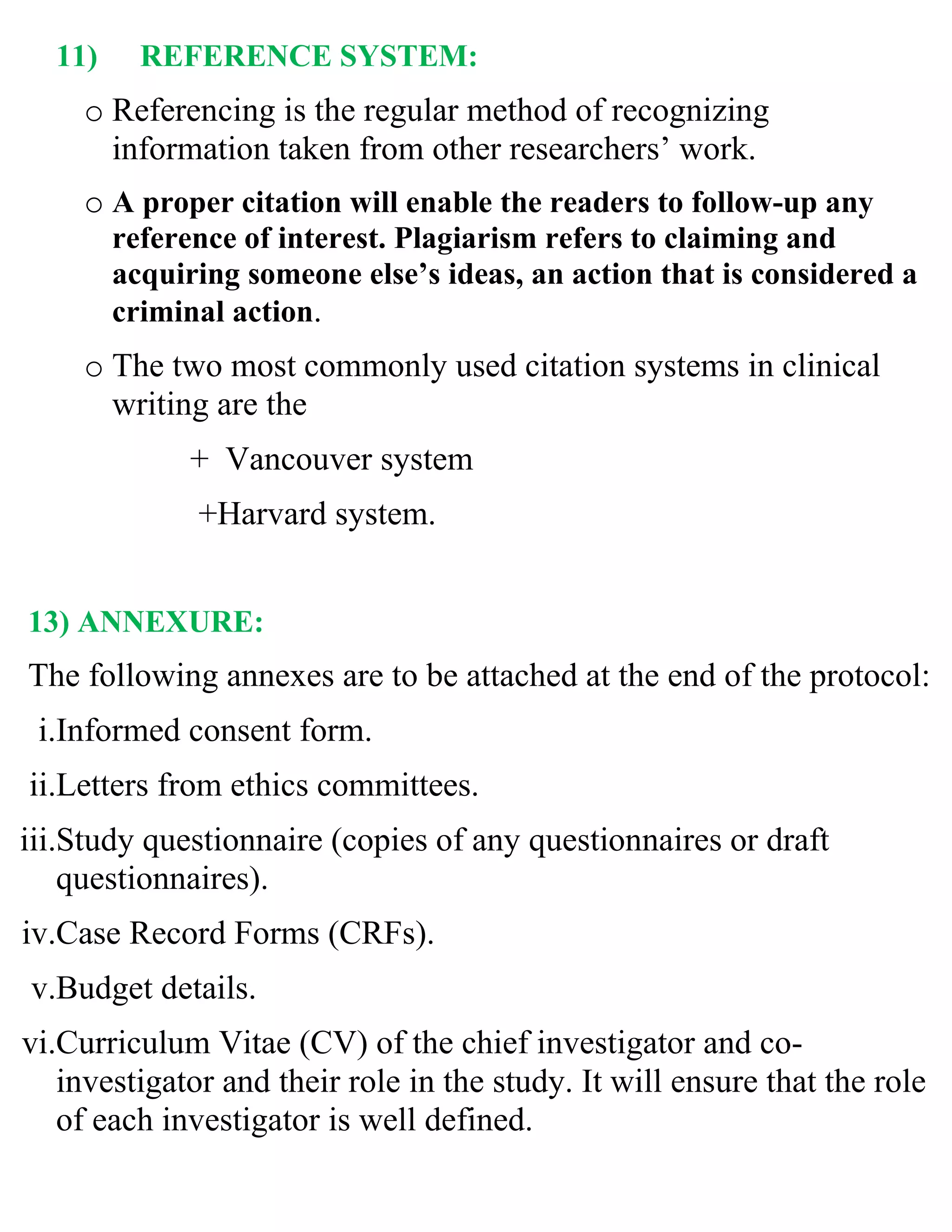 protocol writing in clinical research | PDF