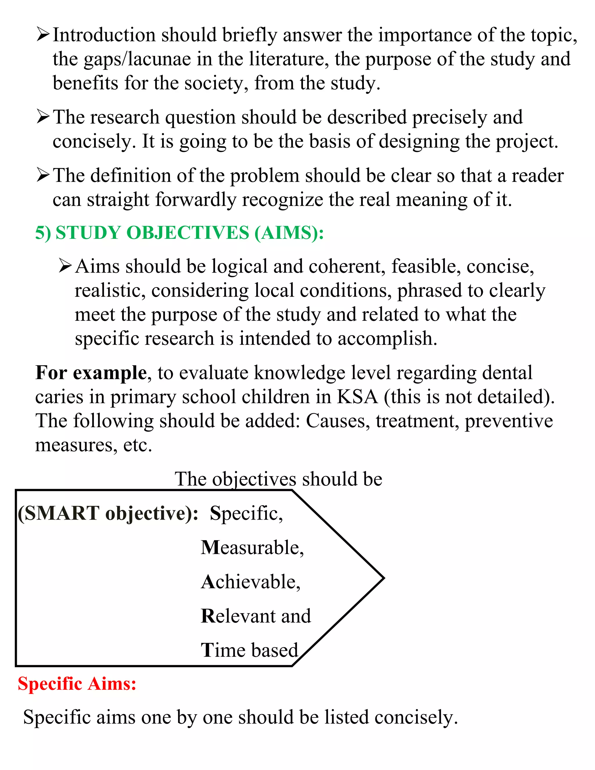 protocol writing in clinical research | PDF