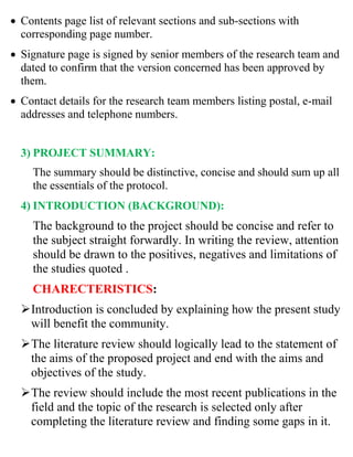 protocol writing in clinical research | PDF