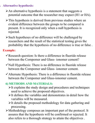 protocol writing in clinical research | PDF