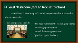 Effective Distance Education Pptx