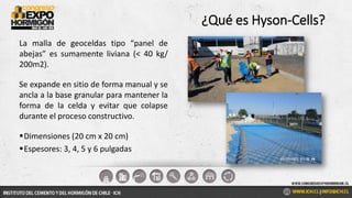 Solución de Pavimento de Hormigón Articulado con Geoceldas Hyson-Cells ...