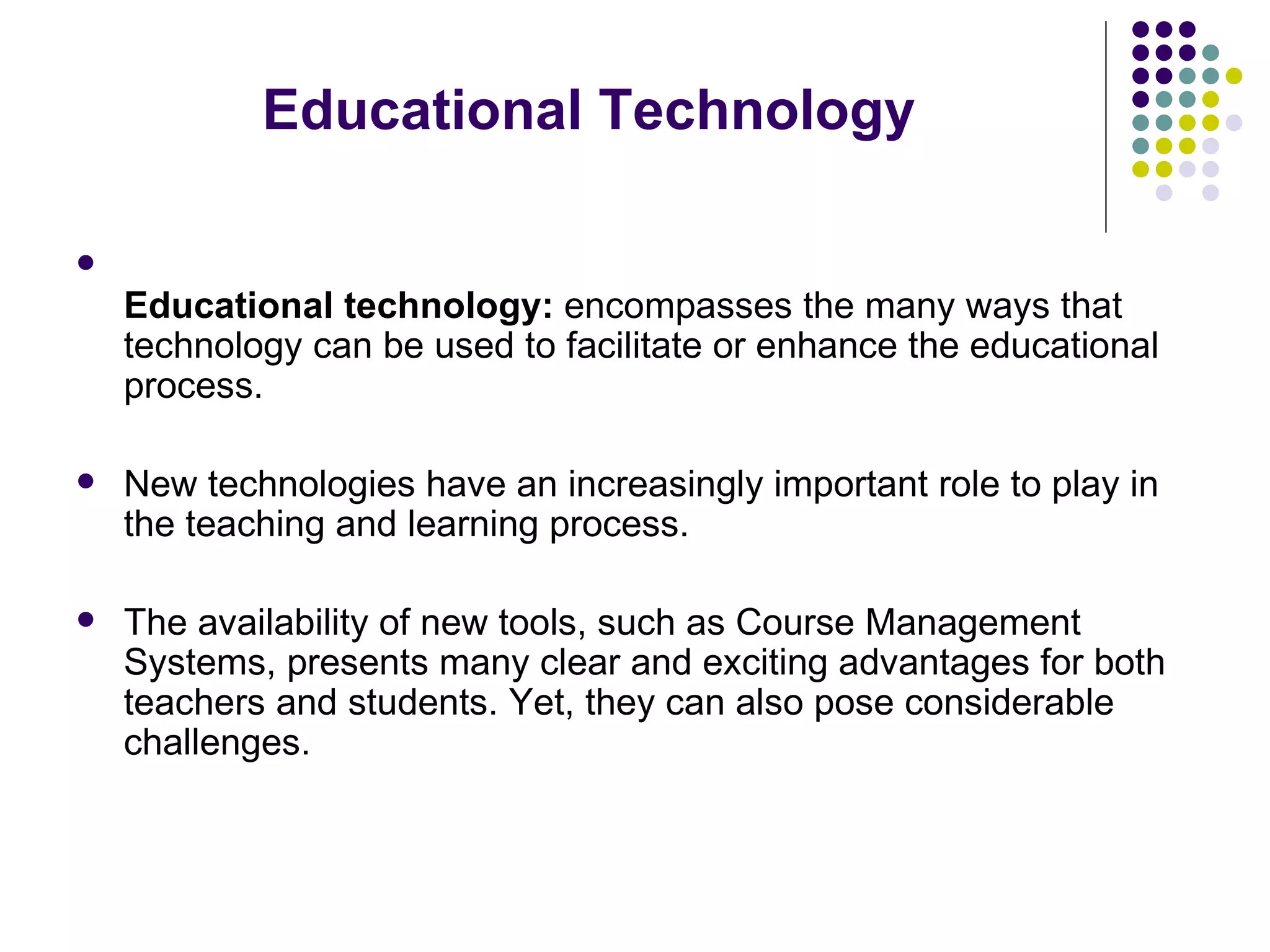 Paving The Gaps With Educational Technology | PPT