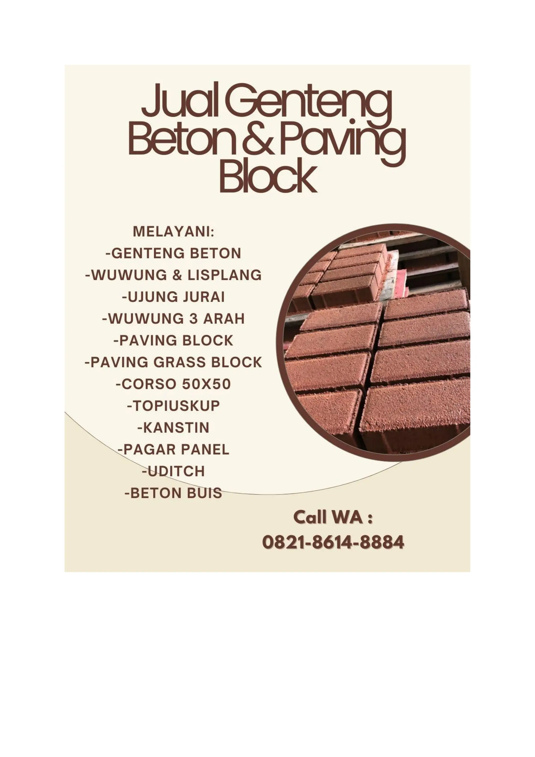 Paving Block Premium Solusi Garasi yang Bebas Kerusakan | PDF
