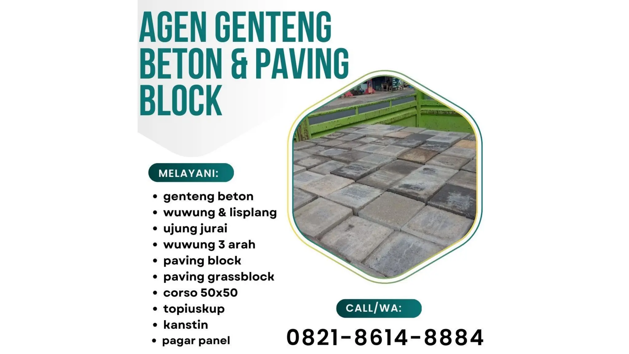 Paving Beton untuk Area Publik Keamanan dan Kecantikan Bersama!. | PPT