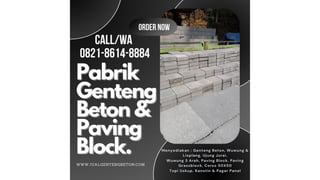 Paving Block Garasi Solusi Kuat dan Estetik untuk Rumah Anda | PPT