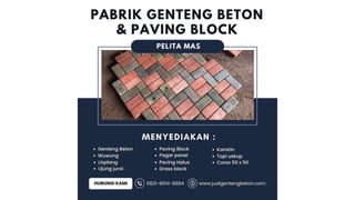 Paving Block Rumput | PPTX