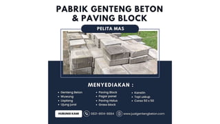 Paving Block Rumput | PPTX