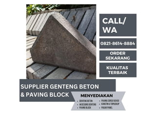 Paving Block Rumput | PPT
