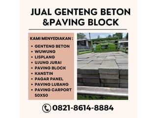 Paving Block Rumput | PDF