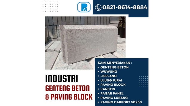 Paving Block Rumput Pengiriman ke Ampelgading | PPTX