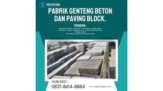 Paving Block untuk Memperkuat Struktur Jalan | PPT