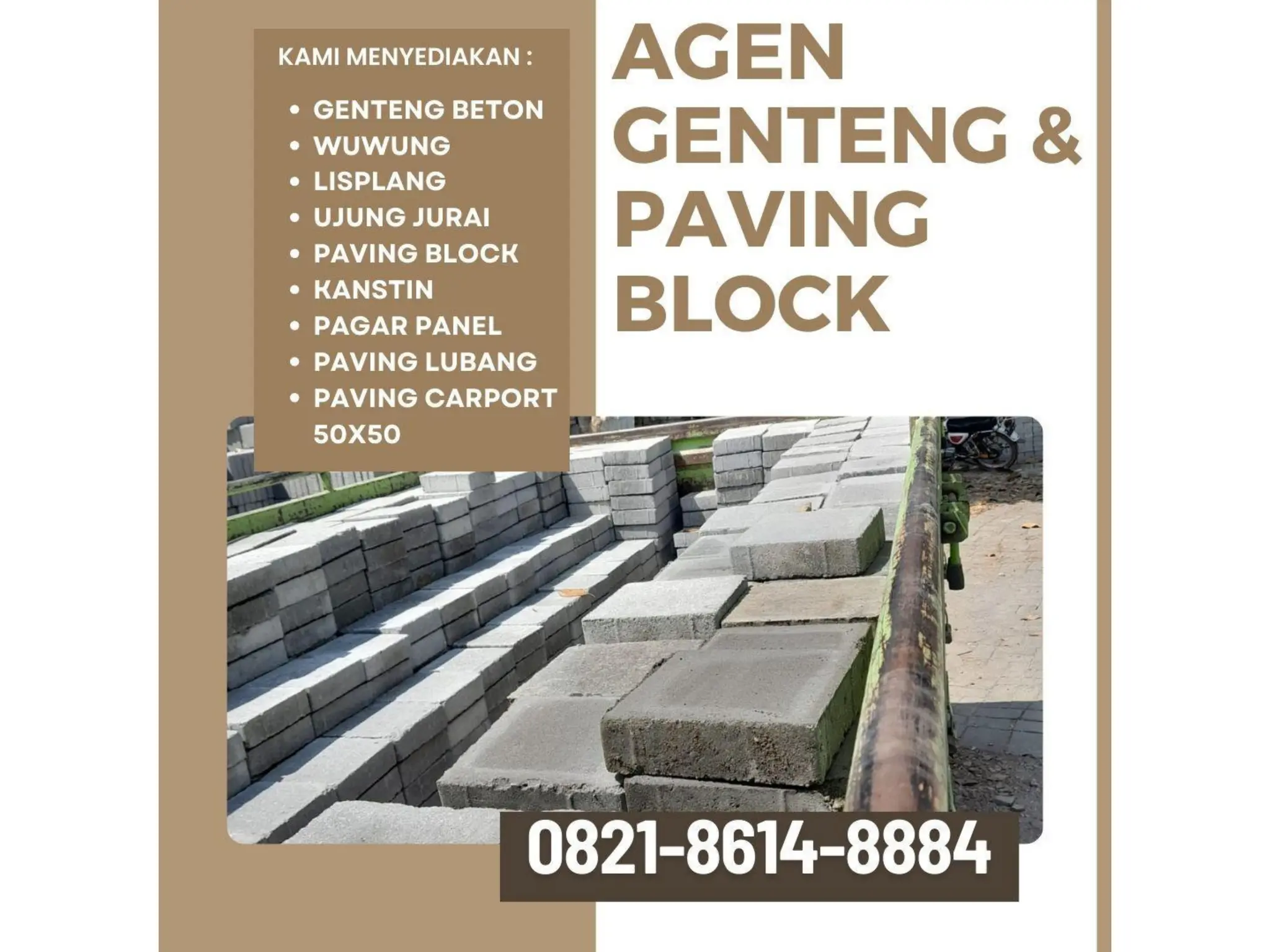 SIAP ANTAR, Paving Block Rumput Pengiriman ke Batu | PDF