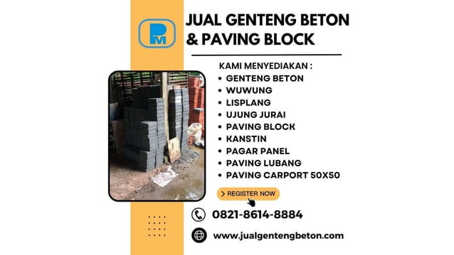 Paving Block Warna | PPTX