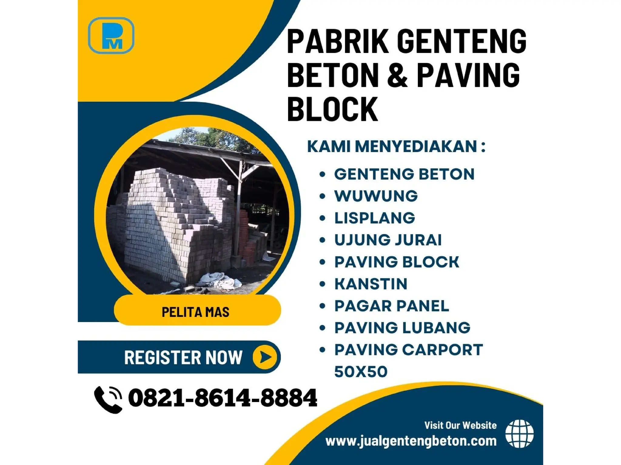 Paving Block Warna Hitam | PPT