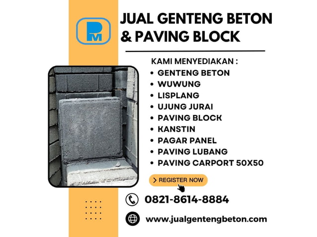 Paving Block Warna Hitam | PDF