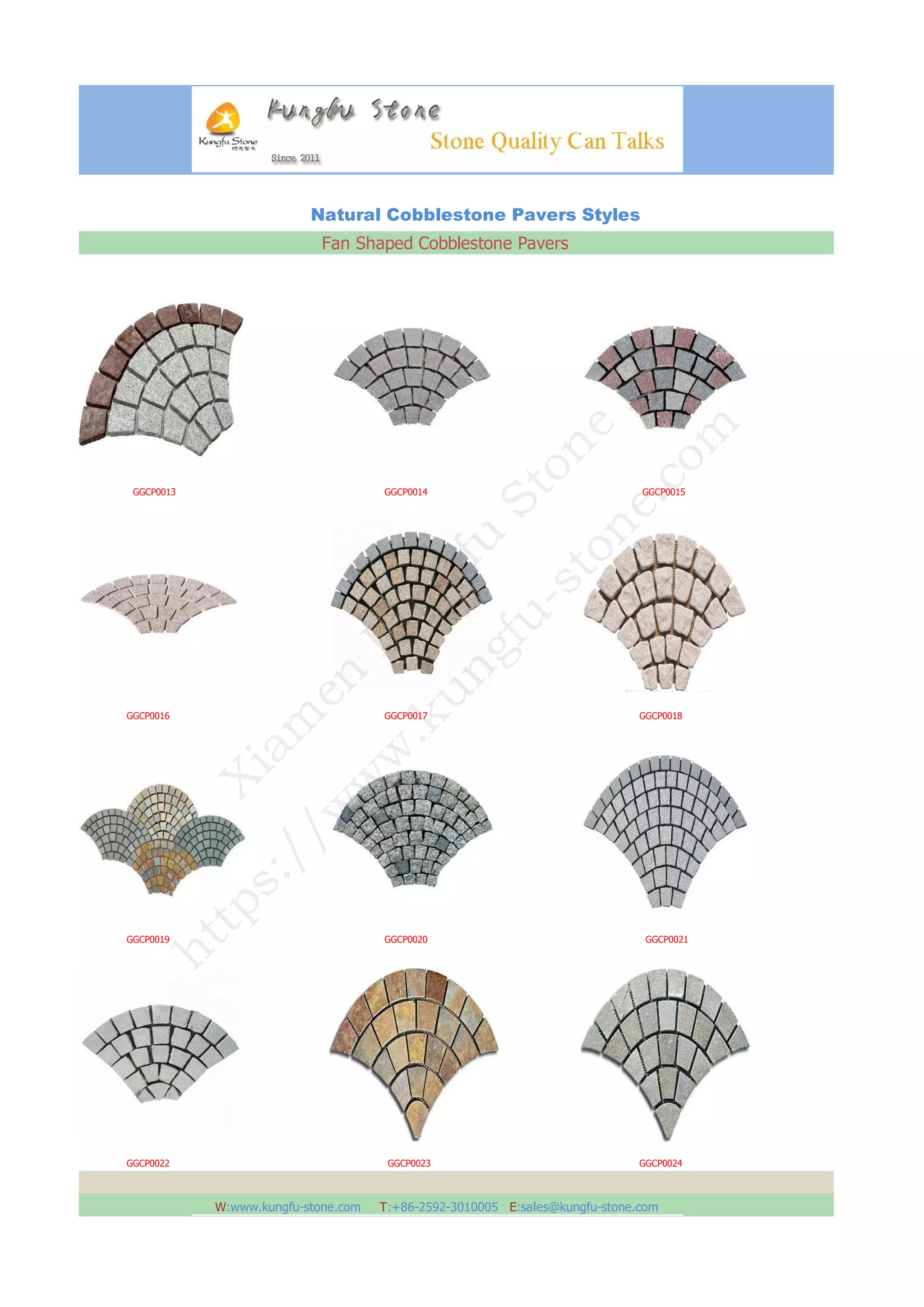 Paving cobblestone catalog | PDF
