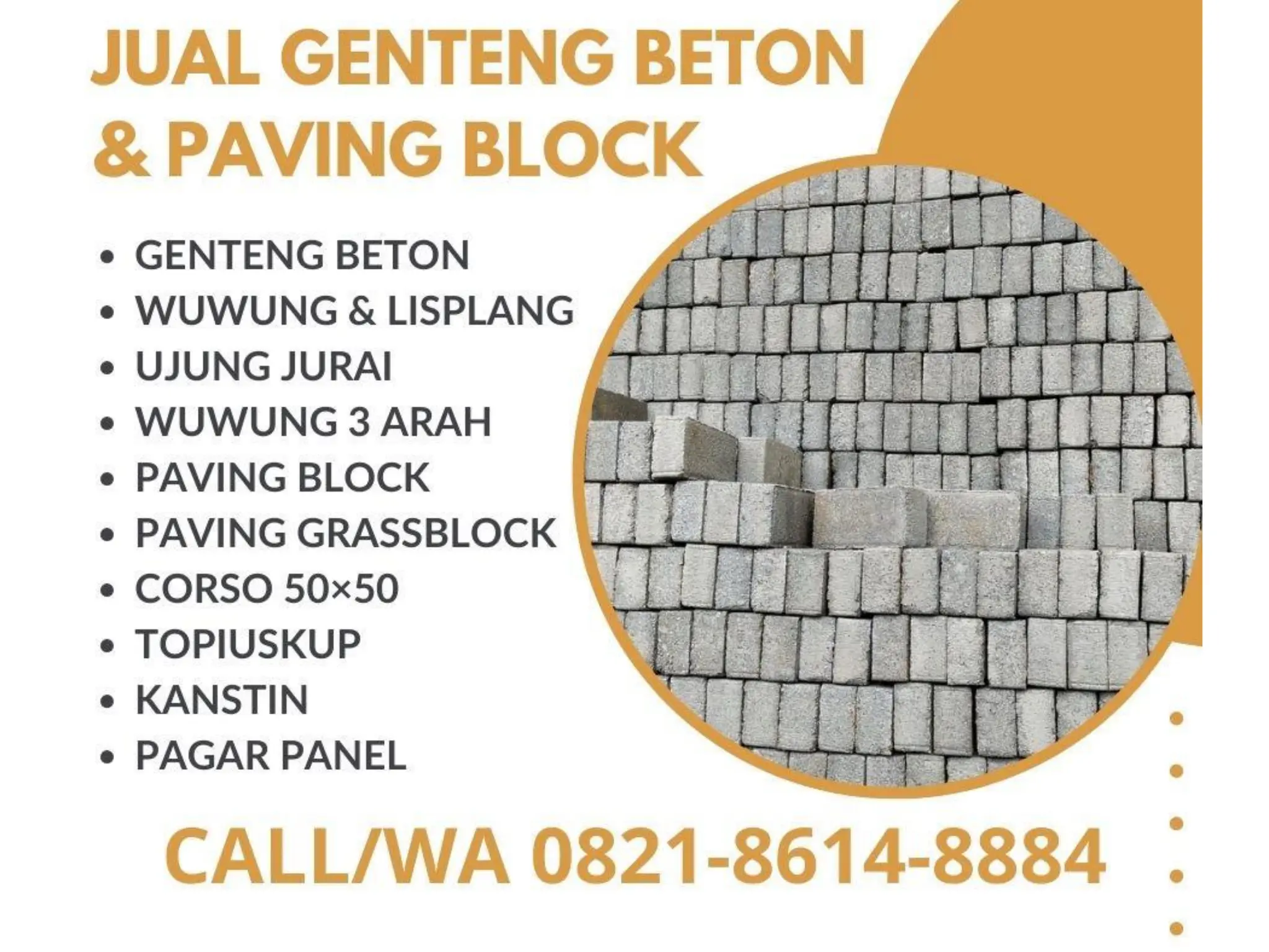 Paving Conblock Tahan Lama dengan Desain Modern | PDF