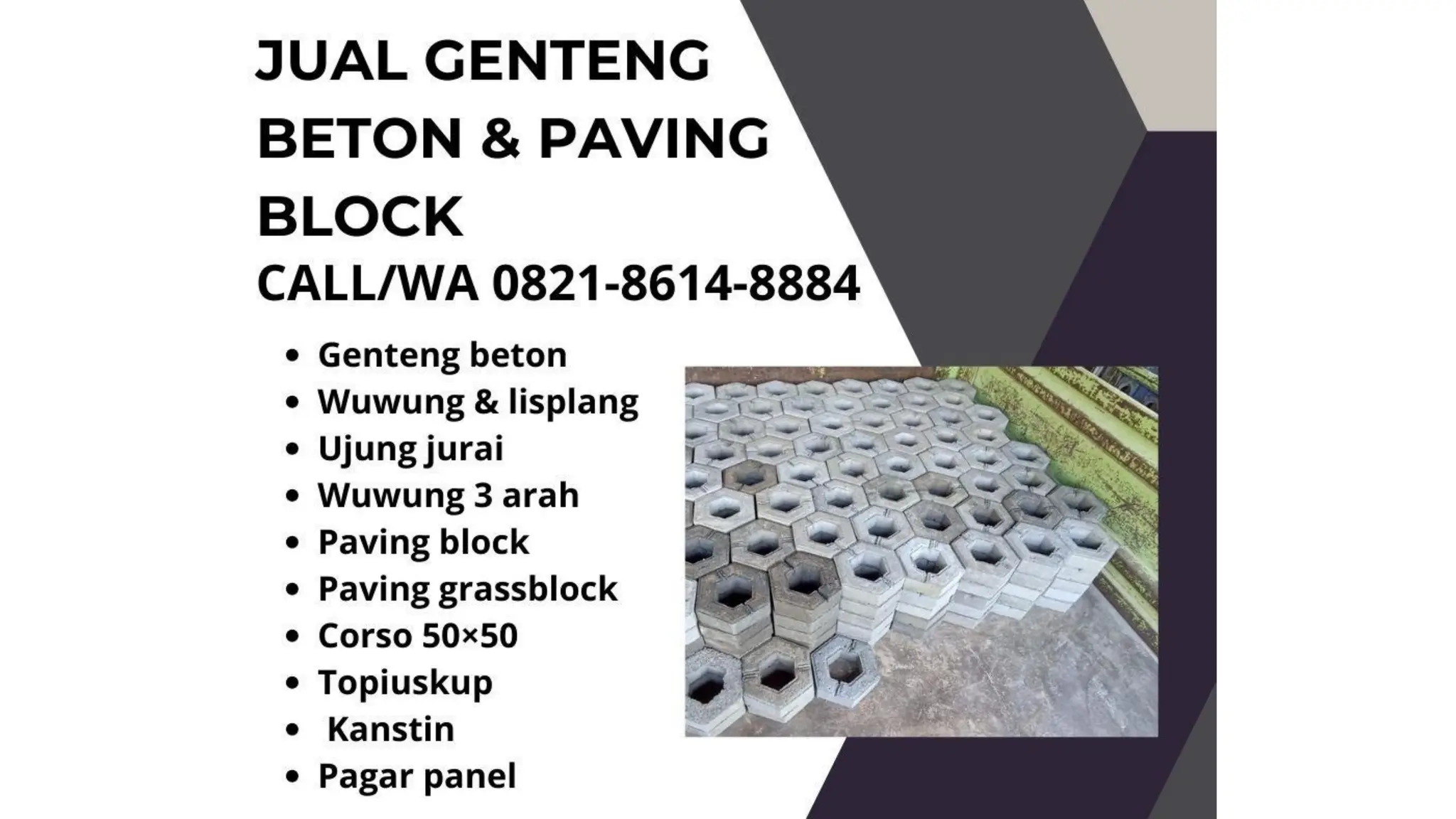Paving Dinding Kuat dan Tahan Lama Solusi Ideal untuk Taman dan Teras | PPT