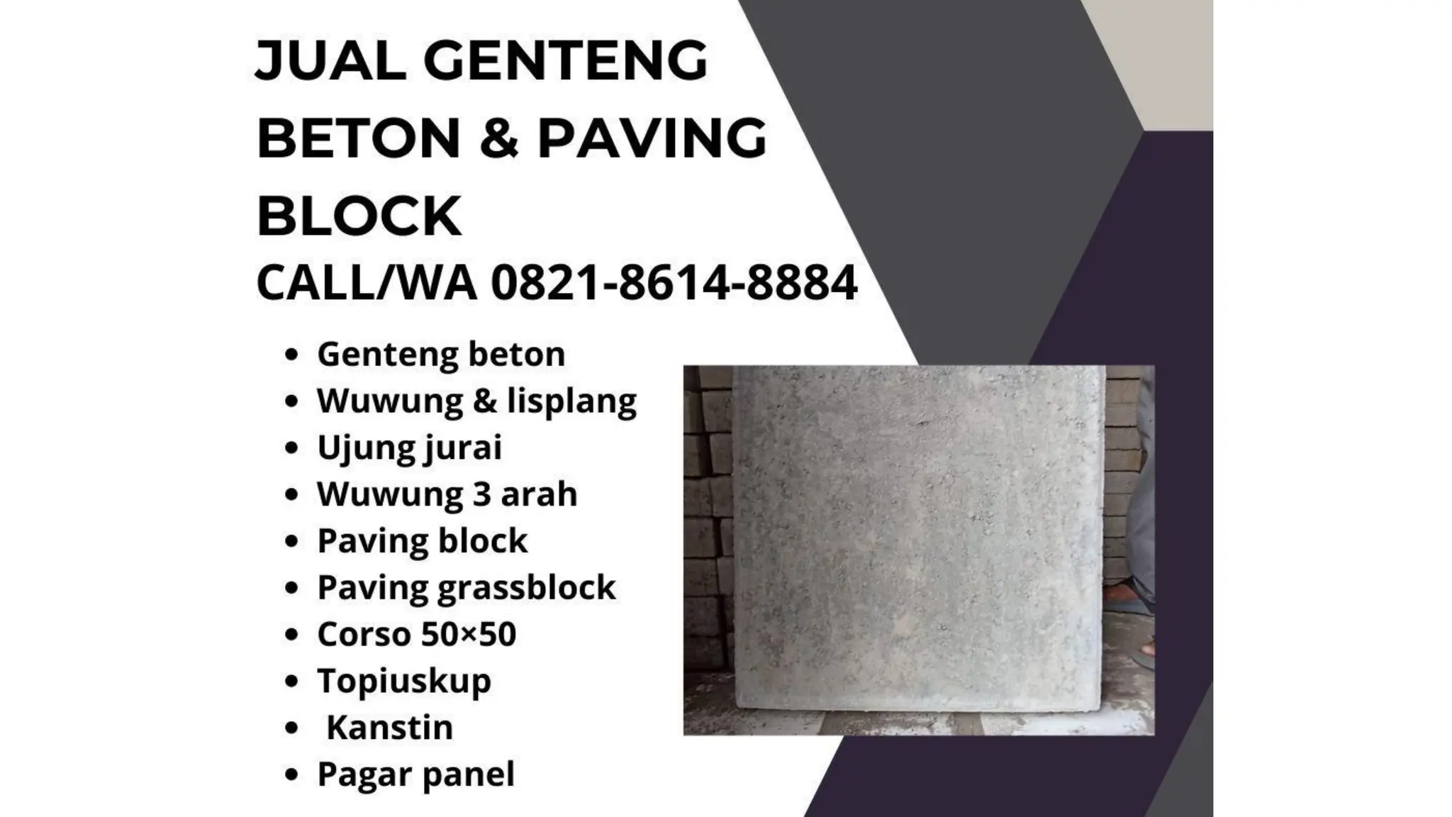 Paving Dinding Kuat dan Tahan Lama Solusi Ideal untuk Taman dan Teras | PDF