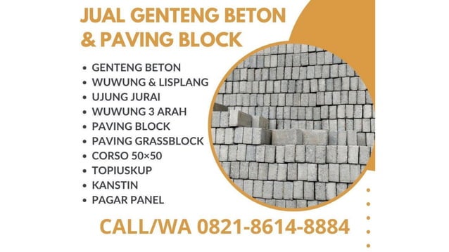 Paving Dinding yang Menyempurnakan Tampilan Taman dan Teras Anda | PPT