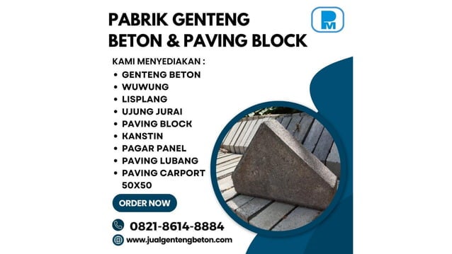 Paving Taman dengan Pola Spiral yang Unik | PPT
