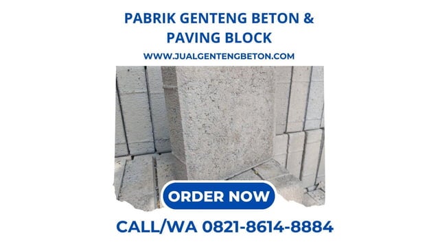 Paving Taman Pilihan Material dan Keunggulannya | PPT