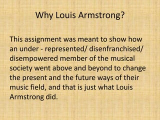 Paving the way for Jazz Today | PPT