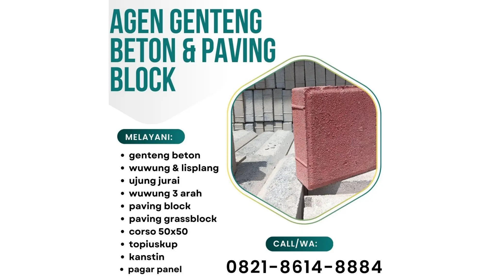 Paving Topi Uskup Estetika dan Kualitas dalam Setiap Blok. | PPT