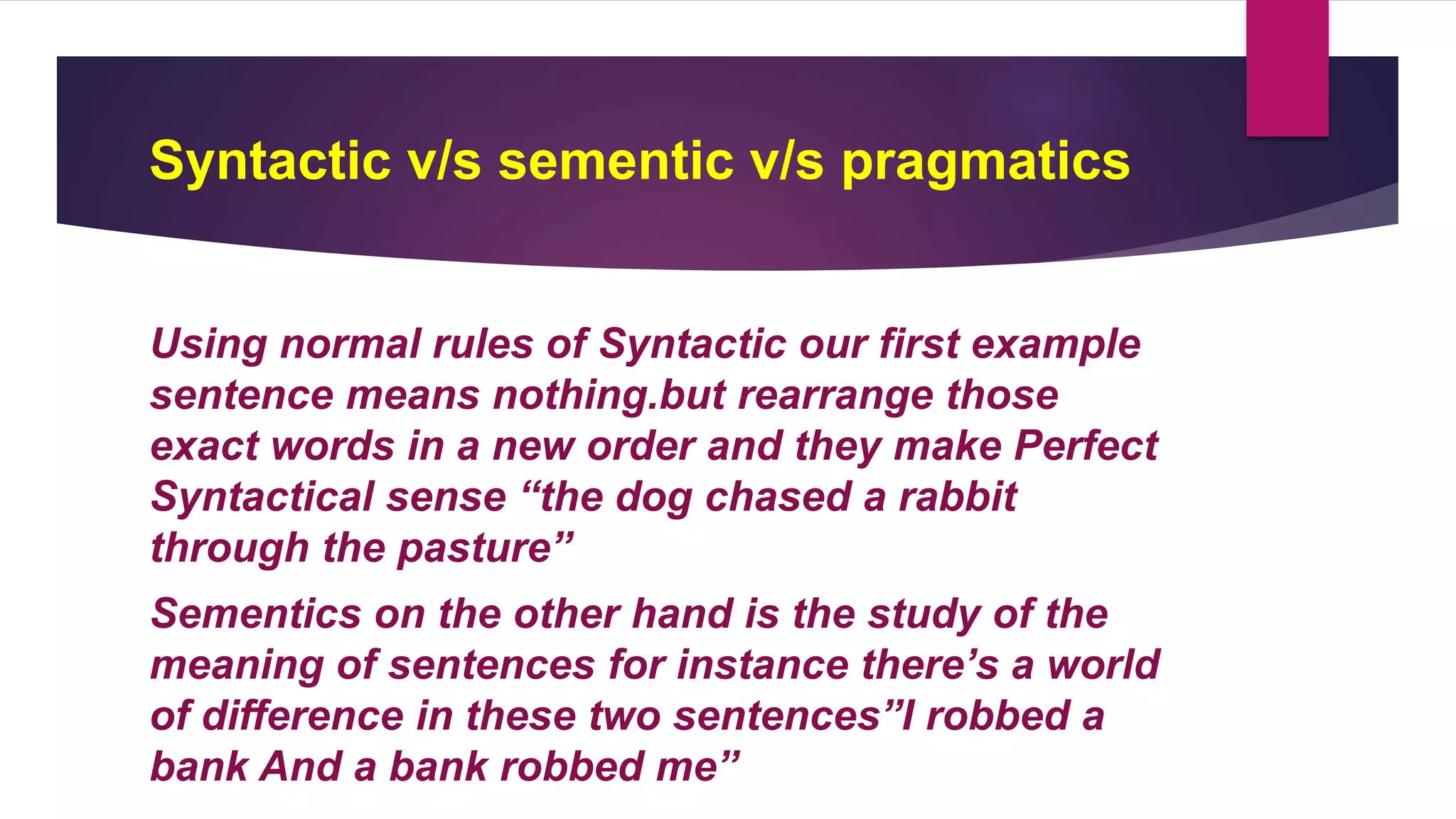 A comparative analysis of Syntactic ,semantic And behavioral Accounting ...