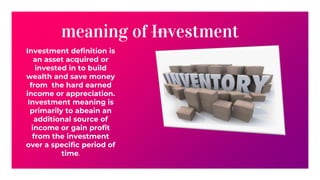 Investment | PPT