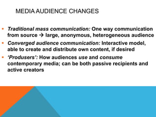 Chapter 1 - Mass Communication and Its Digital Transformation | PPTX