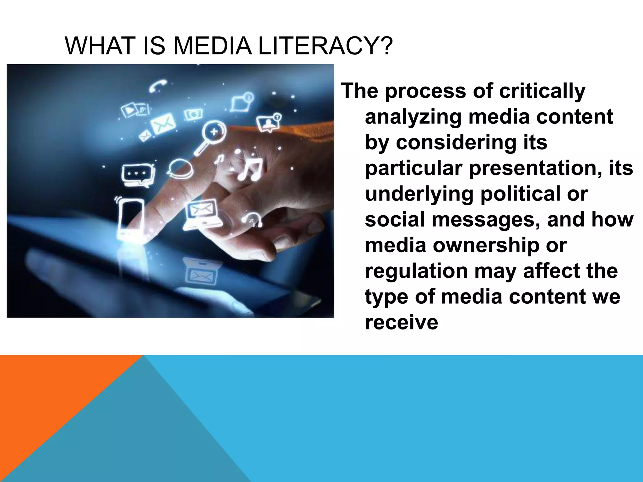 Chapter 2 - Media Literacy in the Digital Age | PPTX | Genres