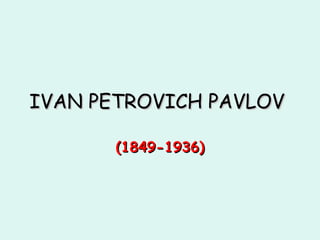 Pavlov | PPT