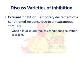 Pavlov's classical conditioning by sazzad chowdhury | PPTX