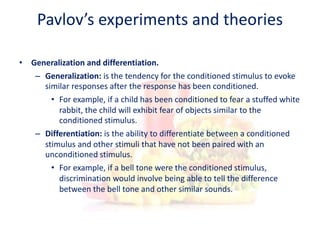 Pavlov's classical conditioning by sazzad chowdhury | PPT