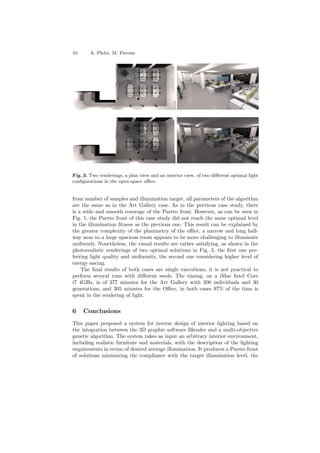 Multi-objective Genetic Algorithm for Interior Lighting Design | PDF ...