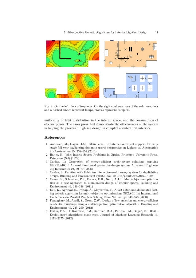 Multi Objective Genetic Algorithm For Interior Lighting Design Pdf