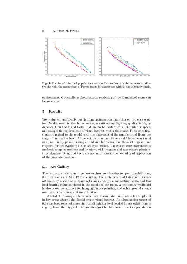 Multi-objective Genetic Algorithm for Interior Lighting Design | PDF ...