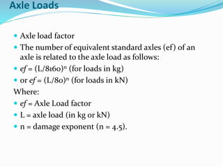 Pavement design PowerPoint ERA | PPT
