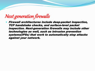 Firewall security in computer security | PPT