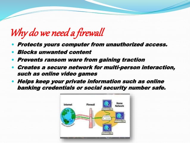 Firewall security in computer security | PPT