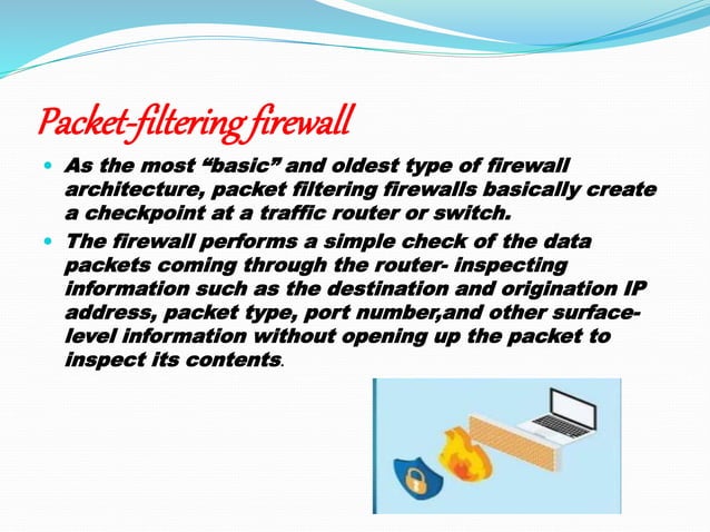 Firewall security in computer security | PPT