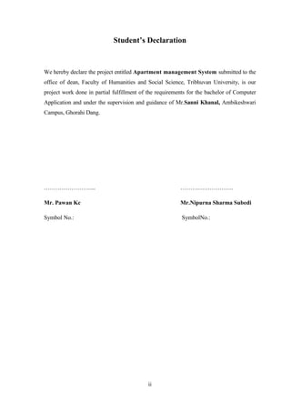 Apartment Management System REport.docx